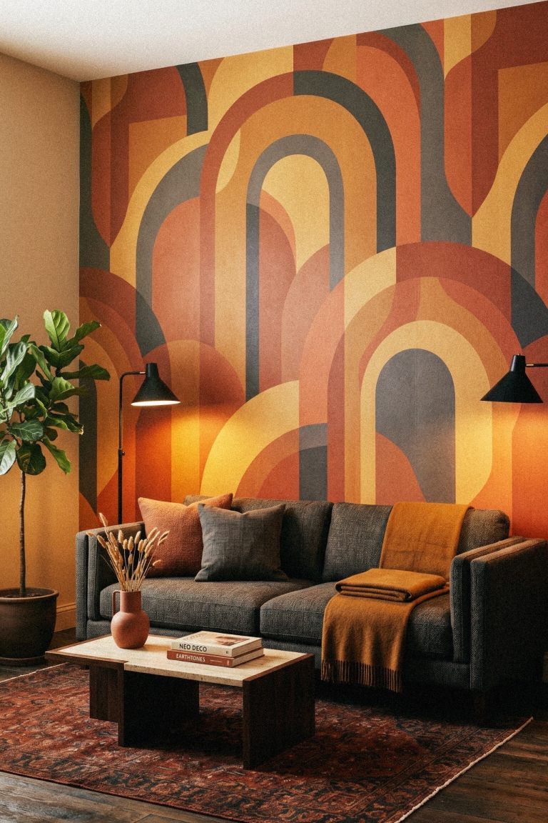 Introduce Neo Deco to your home with a geometric feature wall – Ohävn